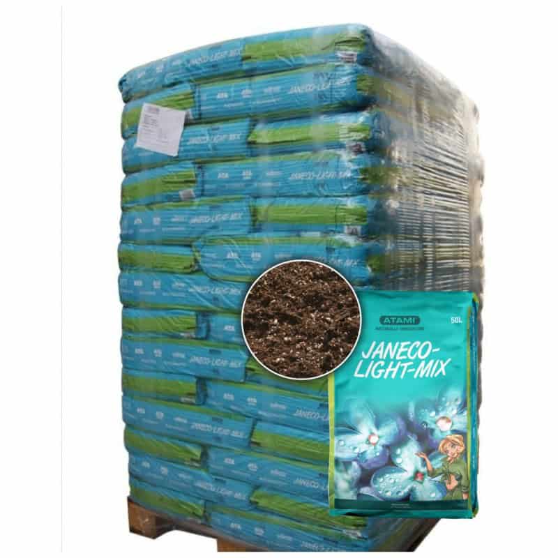Palé Janeco Light Mix Sustrato cultivo tierra 100L (38 uds.) | Atami ...